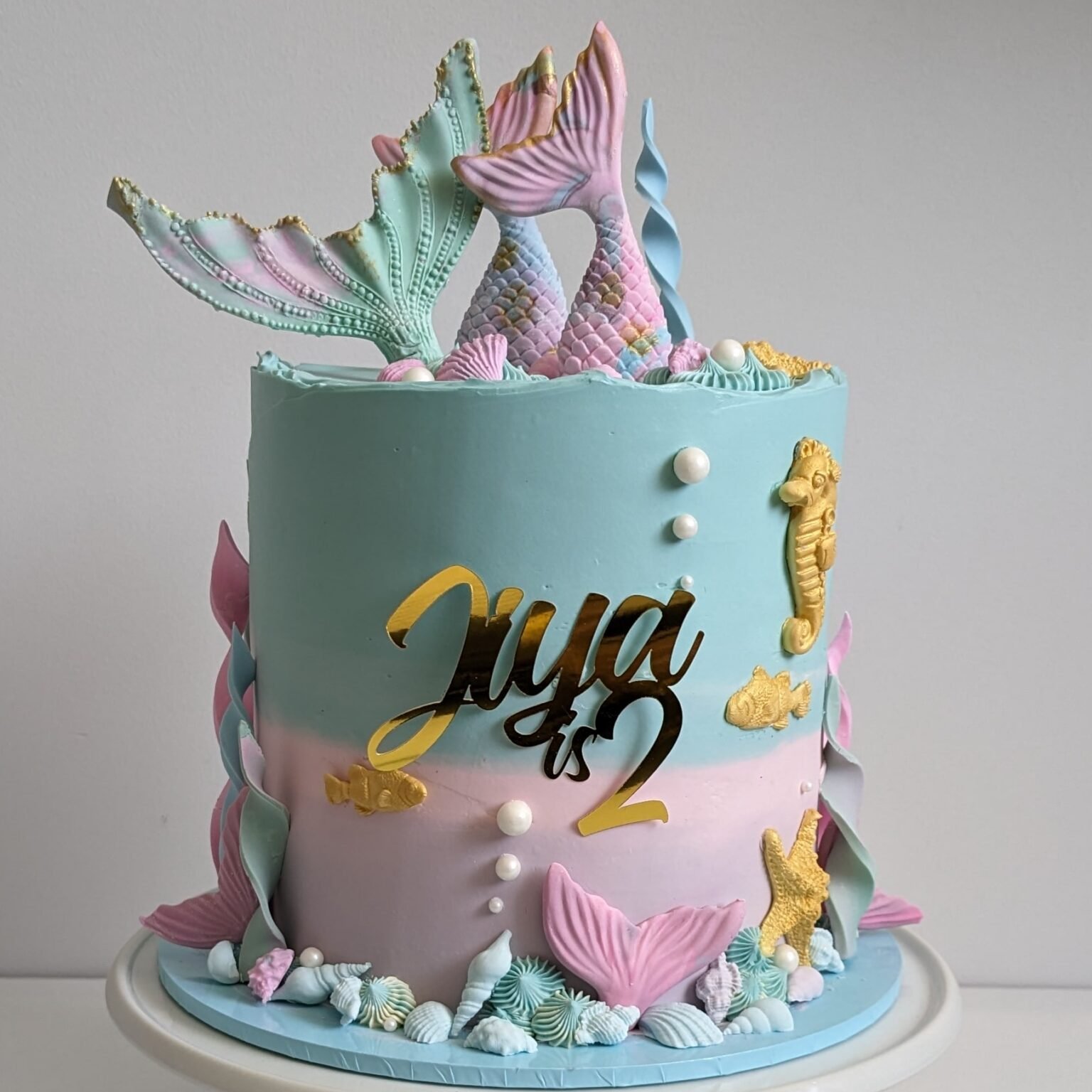 Mermaid Themed Cake | Tammy's Cakes